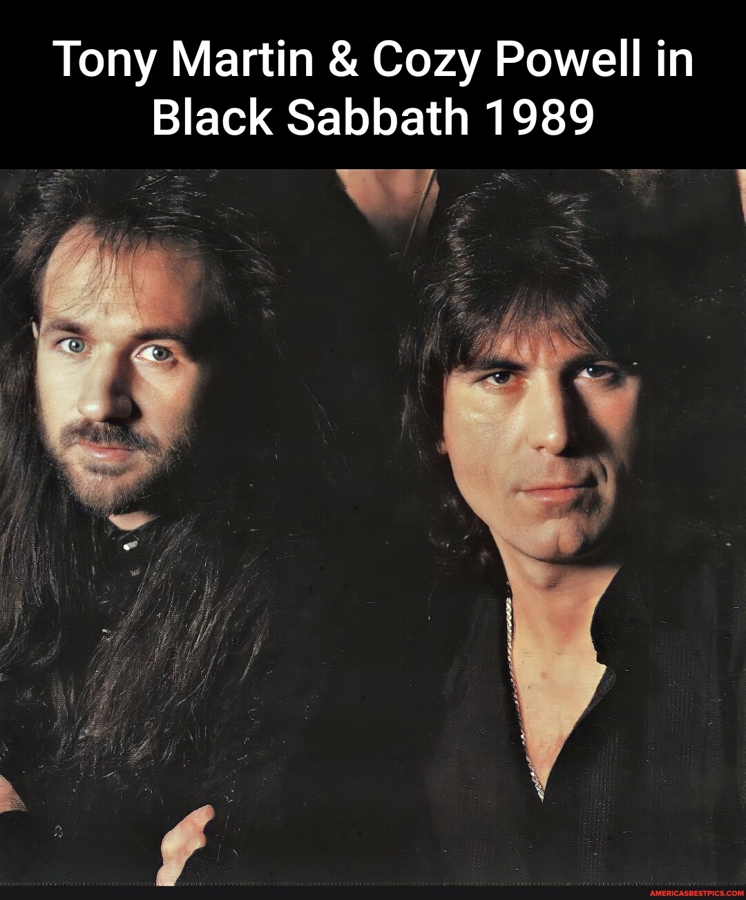 Tony Martin & Cozy Powell in Black Sabbath 1989 wy - America’s best ...