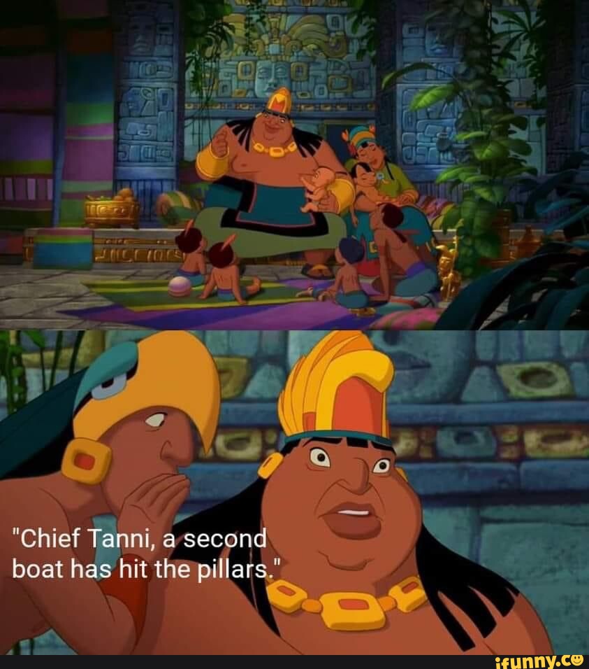 "Chief Tanni, avsecand boat has hit the pi rs." SS - iFunny