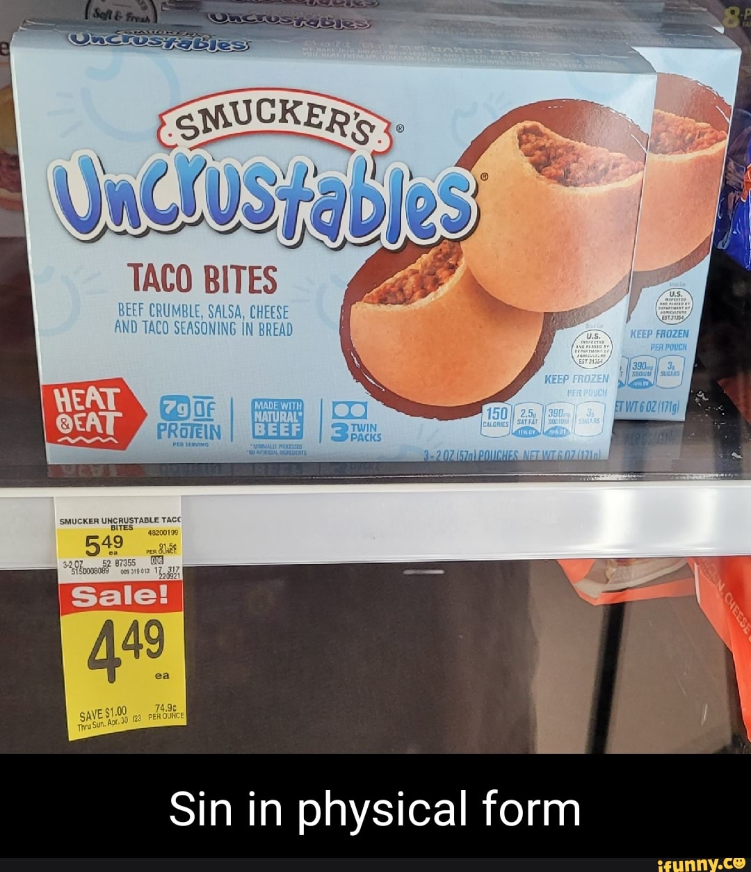 TACO BITES BEEF CRUMBLE, SALSA, CHEESE AND TACO SEASONING IN BREAD ei ...