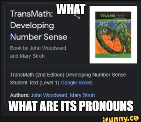 TransMath: WHAT Developing Number Sense Book by John dward and Mary ...