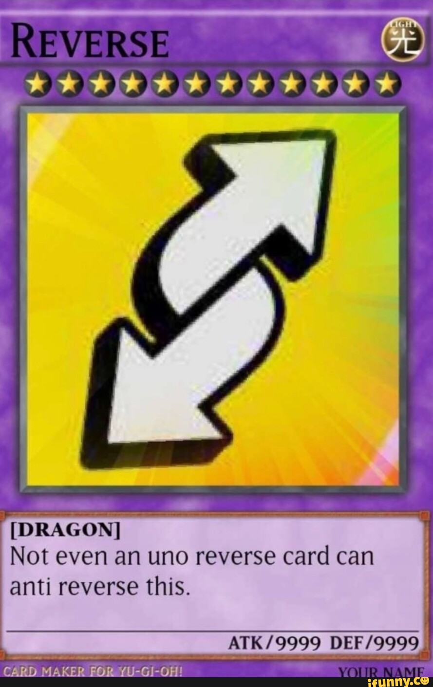 REVERSE Not even an umo reverse card can [DRAGON] anti reverse this ...