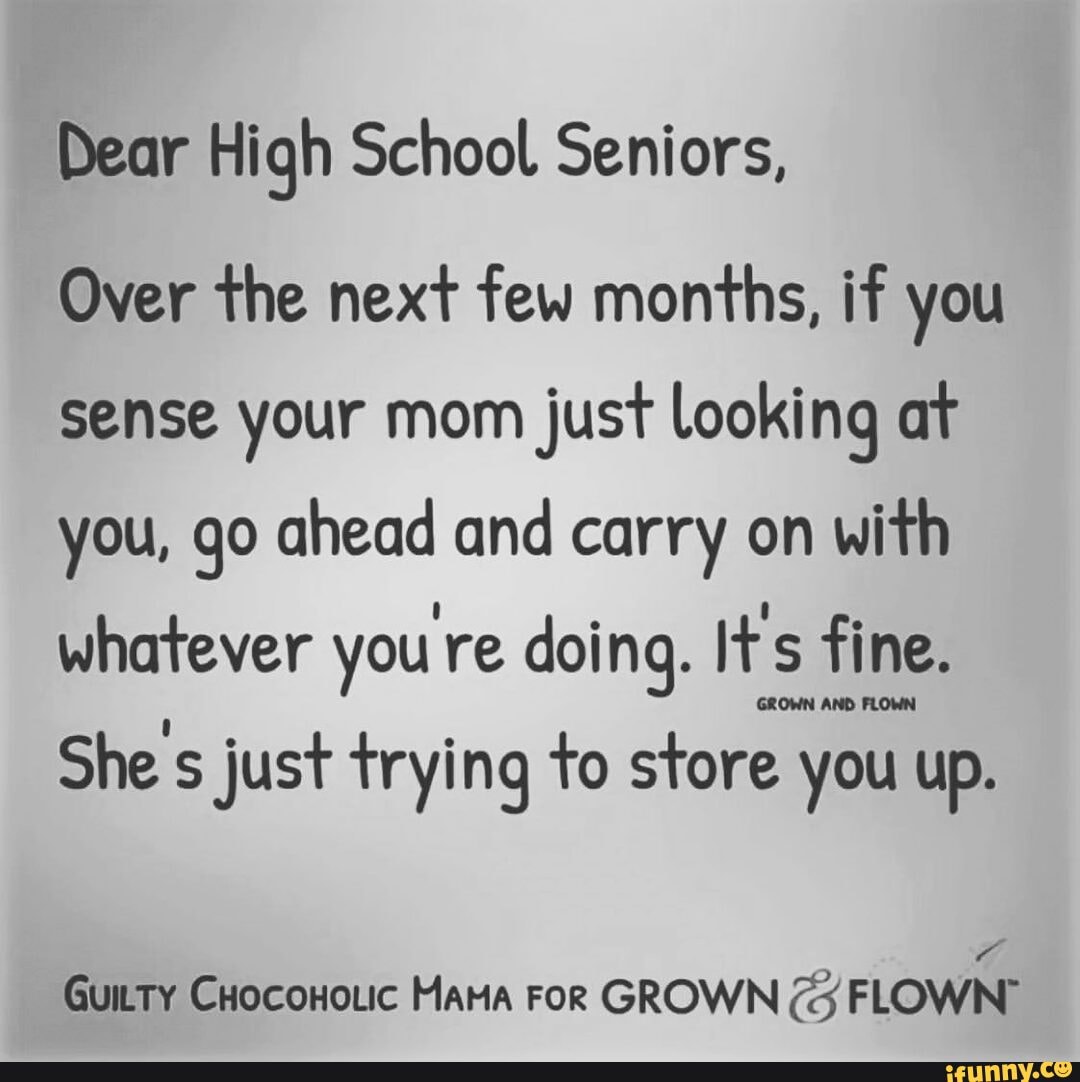 High School Senior Meme