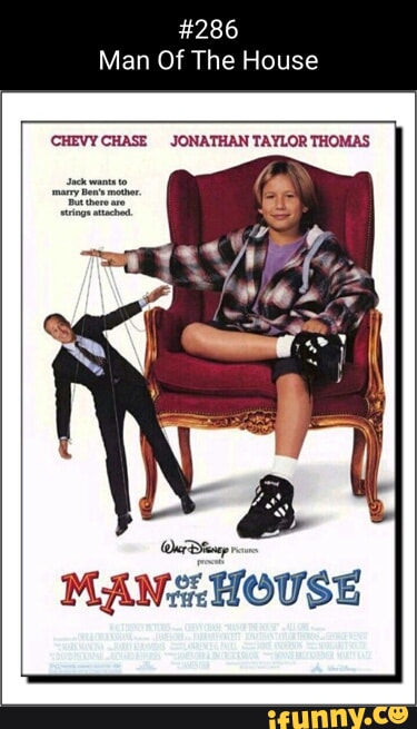 #286 Man Of The House CHEVY CHASE JONATHAN TAYLOR THOMAS MAW. HOUSE ...