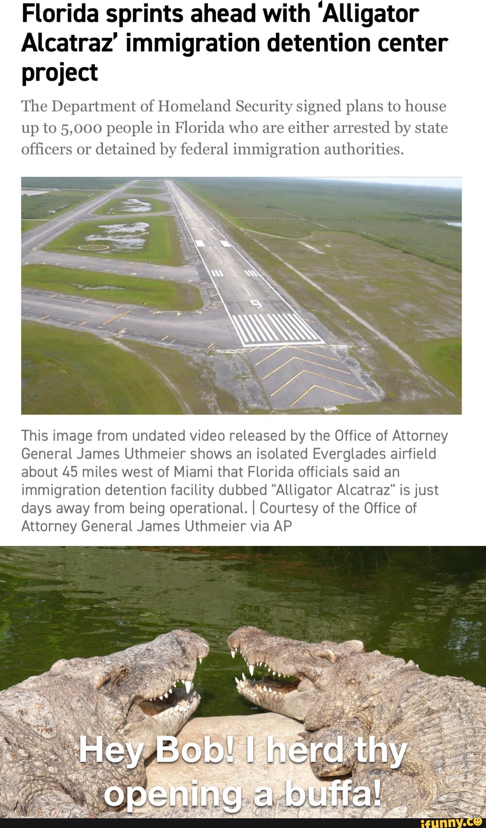 Alligator_alcatraz memes. Best Collection of funny Alligator_alcatraz ...