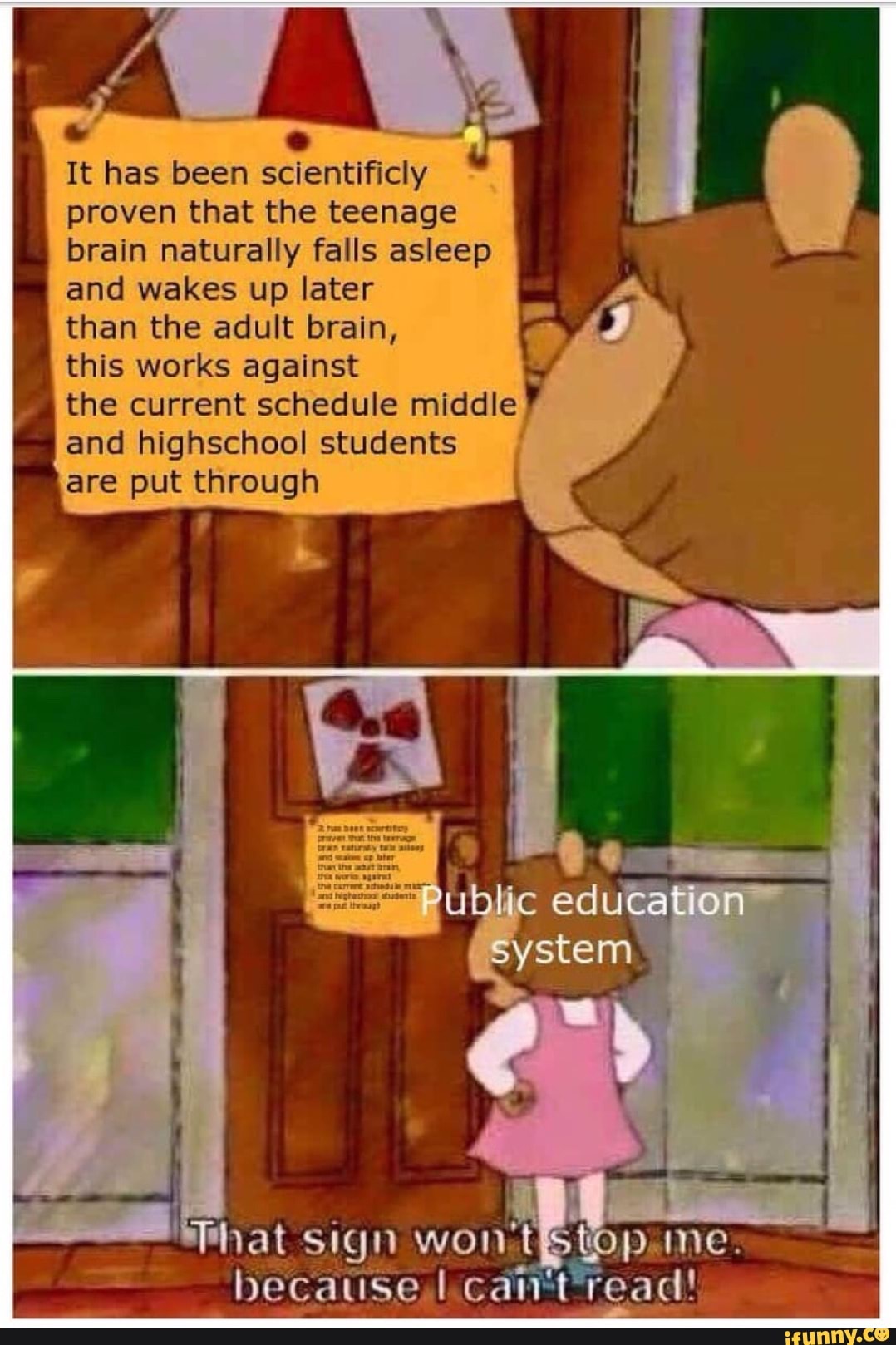 It has been scientiﬁcly proven that the teenage brain naturally falls ...