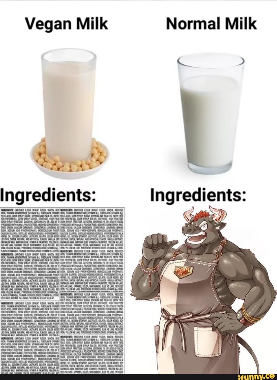 Vegan Milk Memes
