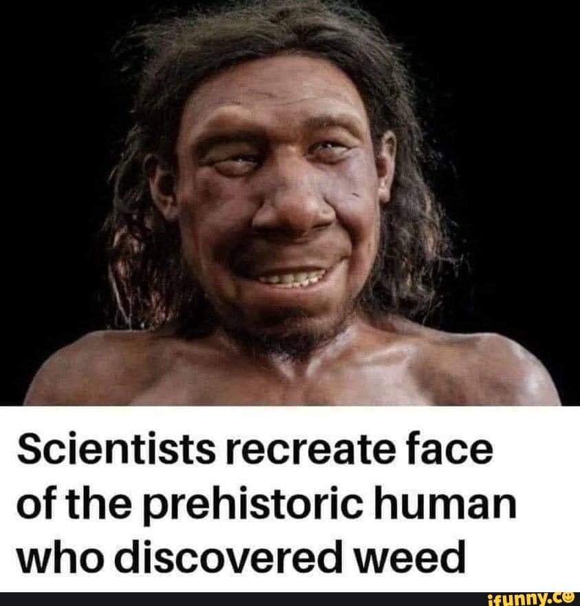 Scientists recreate face of the prehistoric human who discovered weed ...