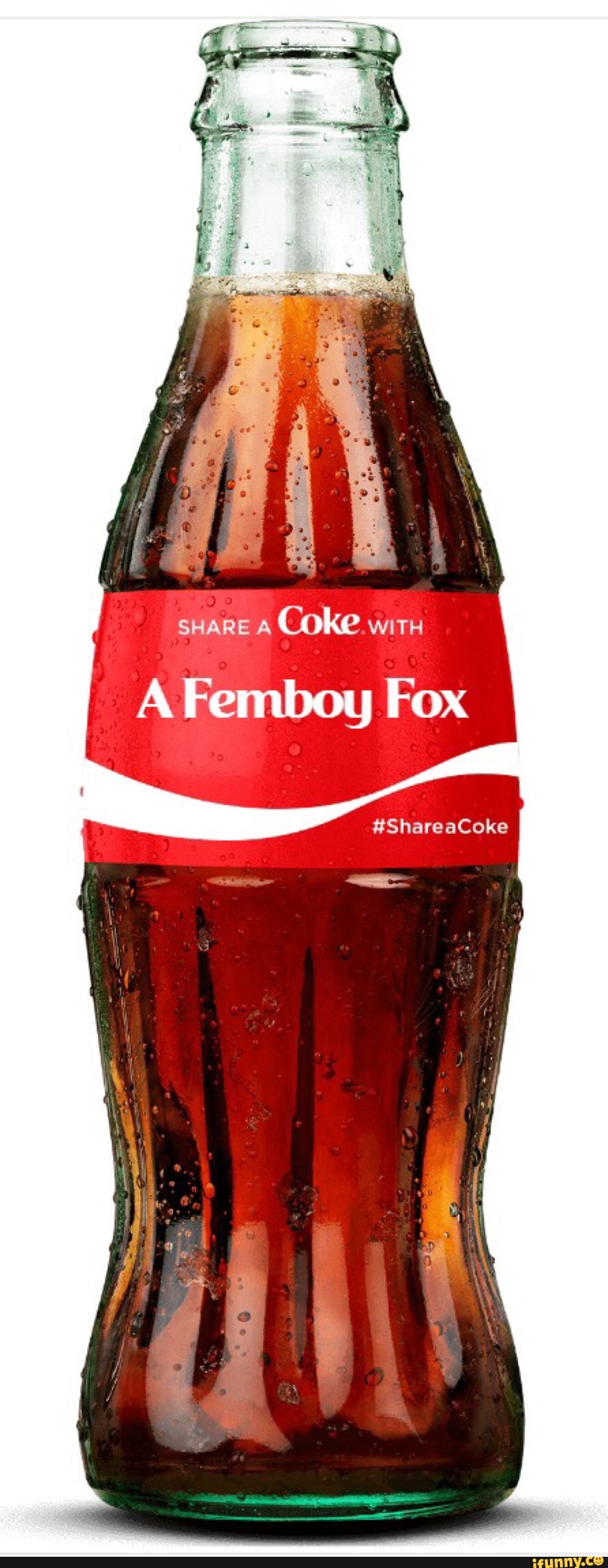 SHARE A COke.WITH A Femboy Fox - iFunny