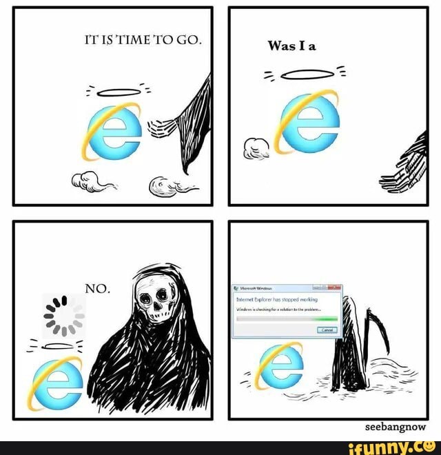 Internet Explorer gravestone goes viral in South Korea - IT IS TIME ...