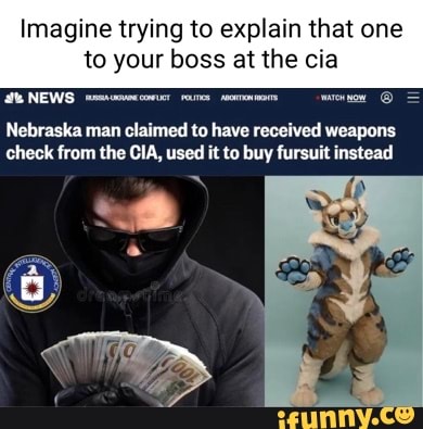 Imagine trying to explain that one to your boss at the cia NEWS ...