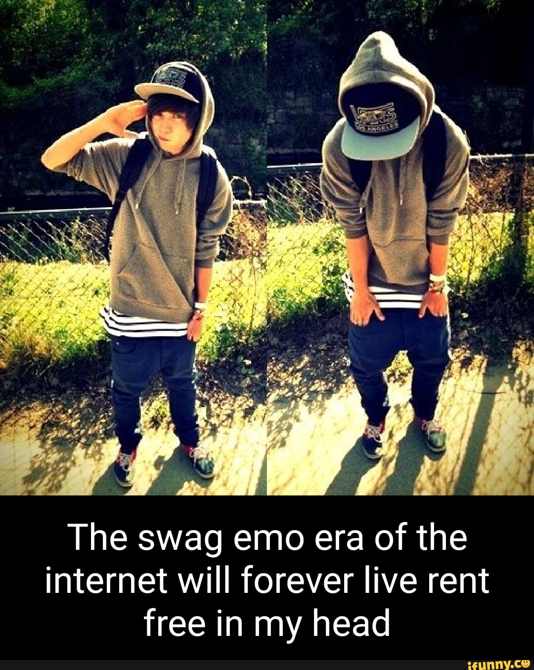 The swag emo era of the internet will forever live rent free in my head ...