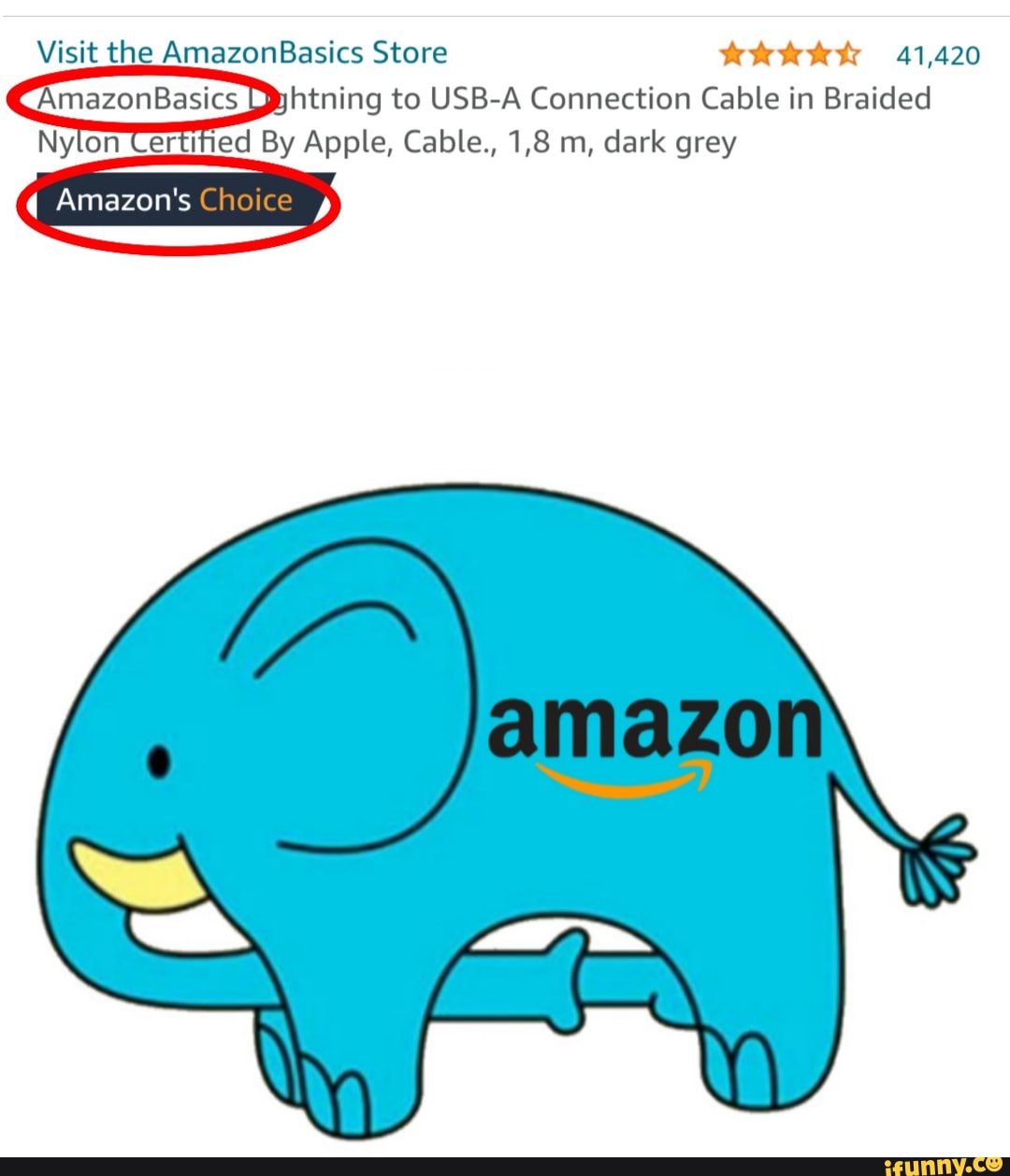 Visit the AmazonBasics Store 41,420 yhtning to USB-A Connection Cable ...