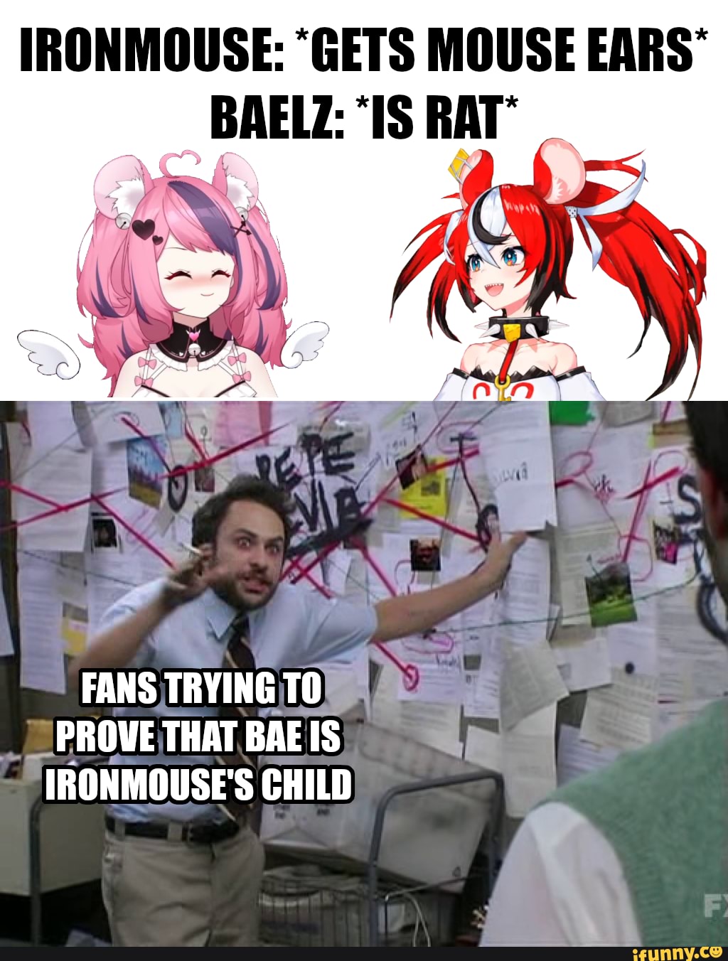 IRONMOUSE: 'GETS MOUSE EARS* BAELZ: 'IS RAT FANS TRYING TO PROVE THAT ...