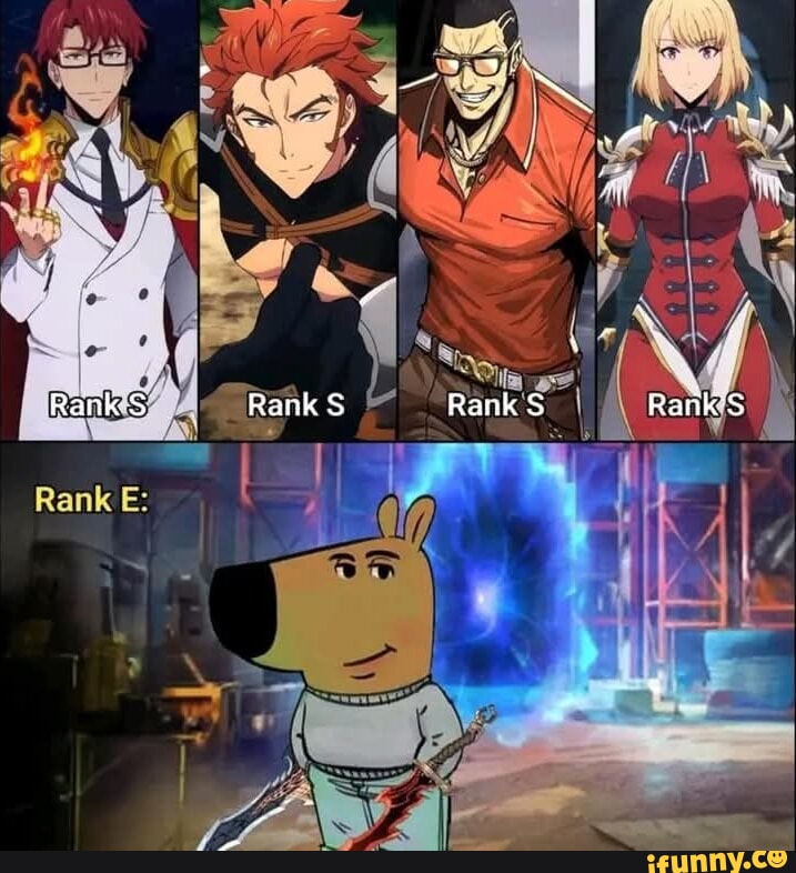 Rank Rank Rank Ranik's - iFunny