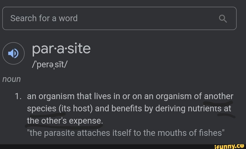 Parasite memes. Best Collection of funny Parasite pictures on iFunny