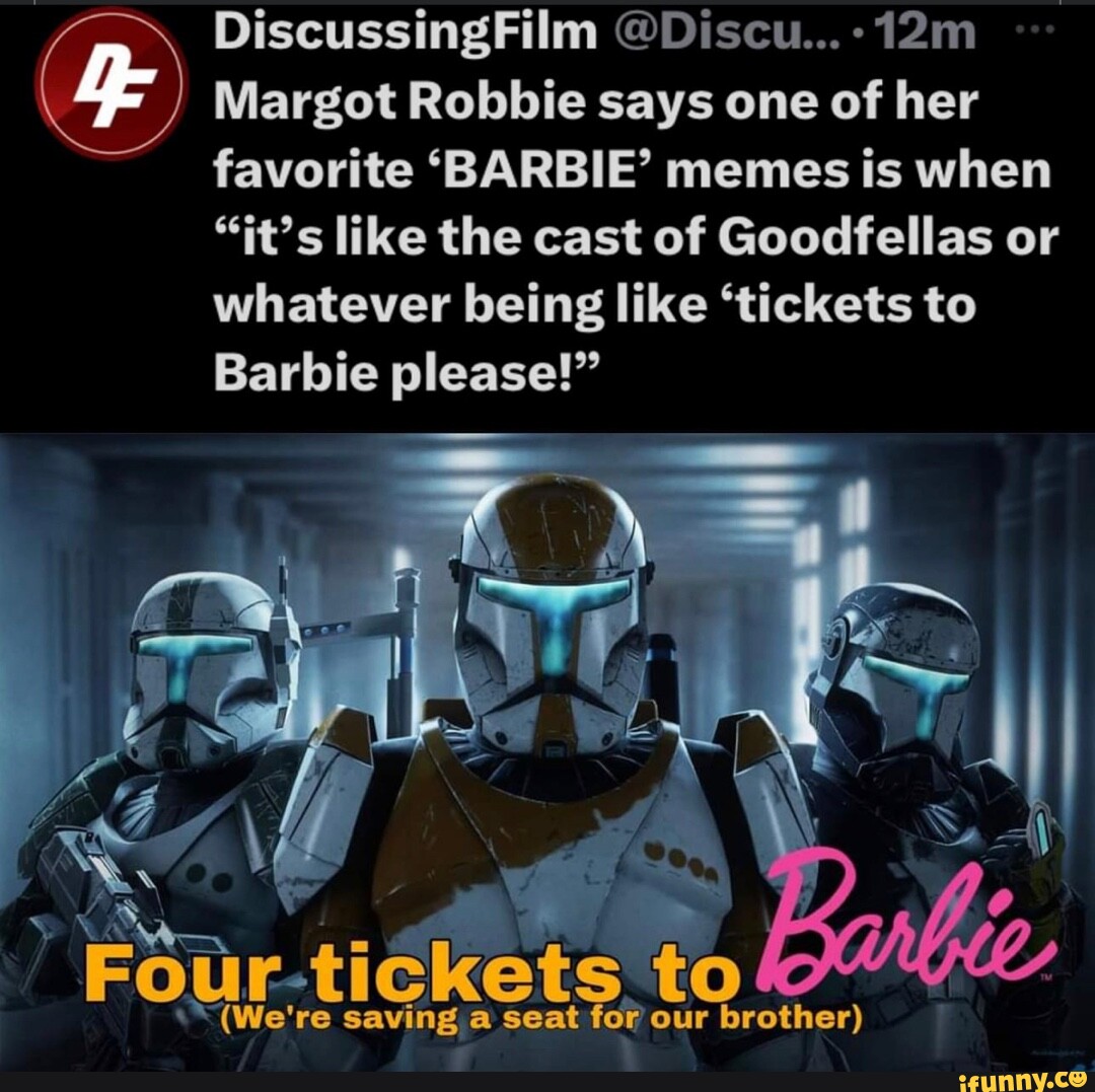 DiscussingFilm @Discu...- Margot Robbie says one of her favorite ...