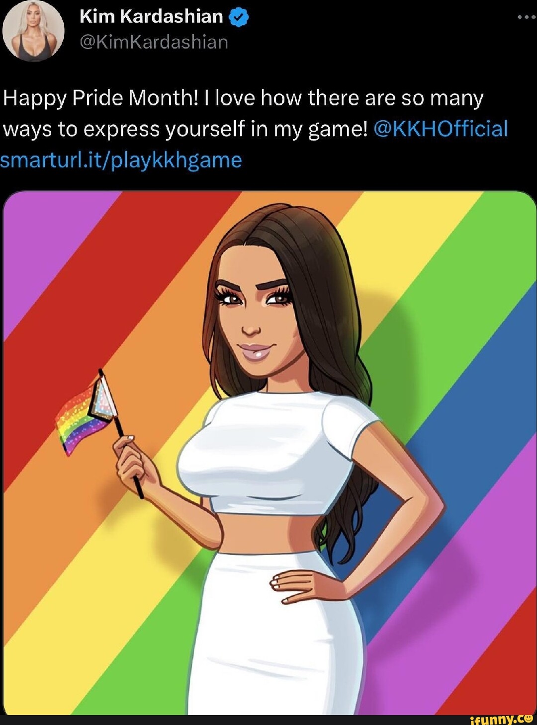 Kim K Game Meme