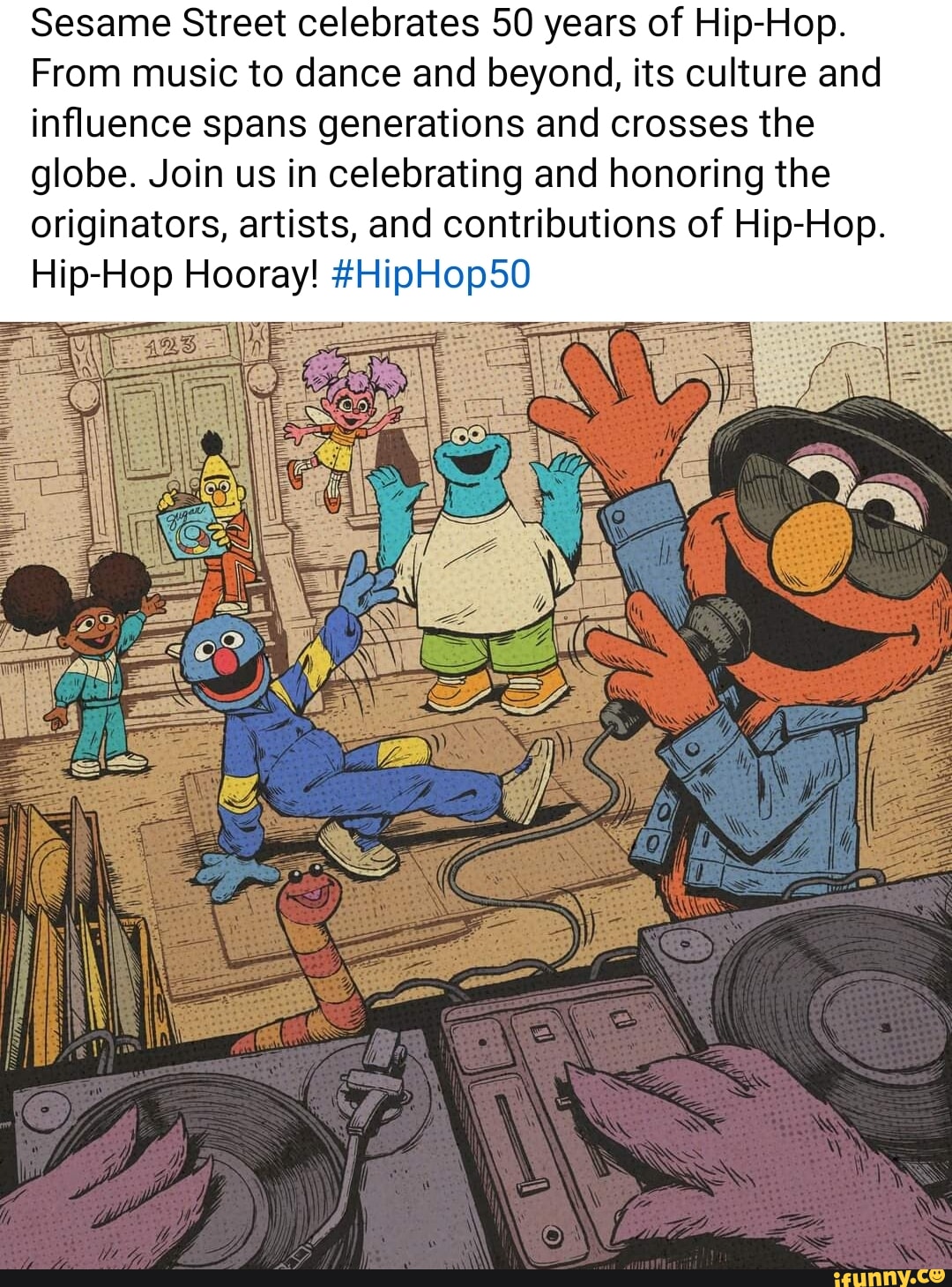 Sesame Street celebrates 50 years of Hip-Hop. From music to dance and ...