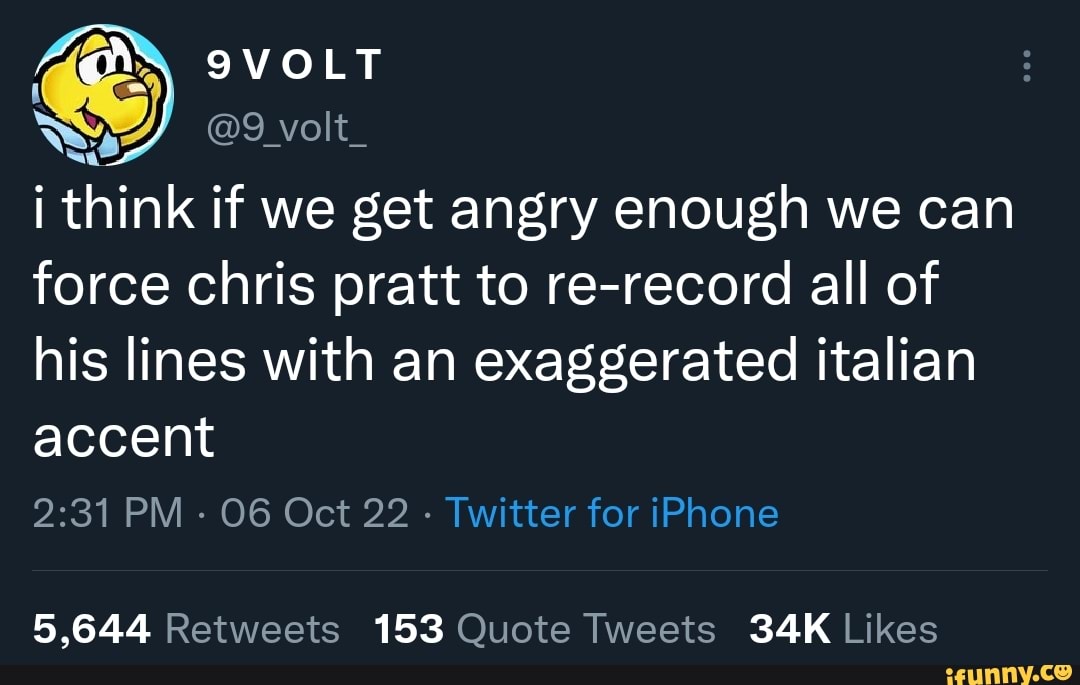 9VOLT ll @9 volt_ i think if we get angry enough we can force chris ...