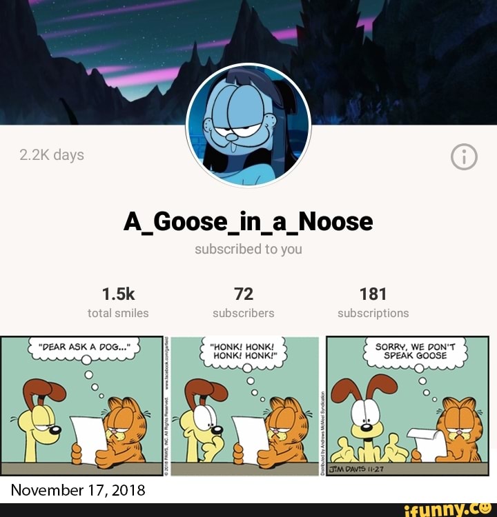 A_Goose_in_a_Noose HONK! HONKi* November 17, 2018 - iFunny