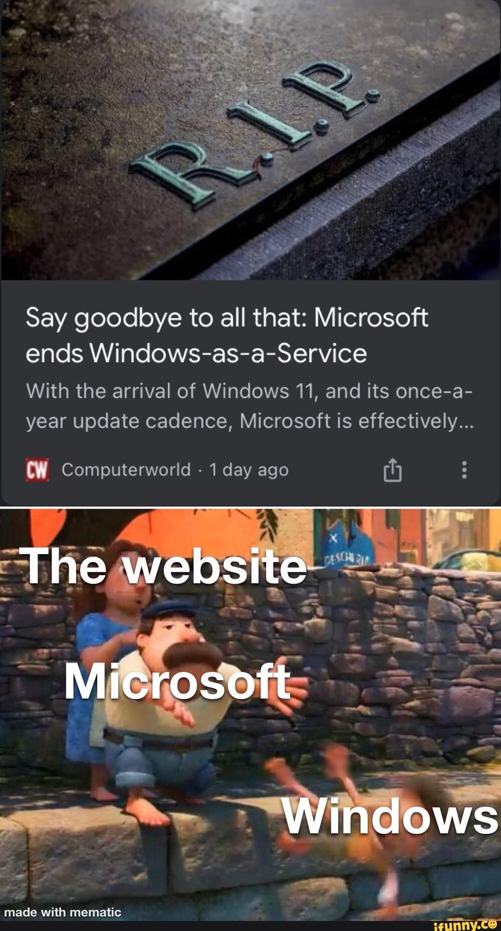 Say goodbye to all that: Microsoft ends Windows-as-a-Service With the ...