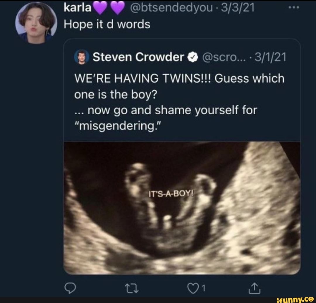 \ karla Y @btsendedyou - Hope it d words Steven Crowder @scro... WE'RE ... \ karla Y @btsendedyou - Hope it d words Steven Crowder @scro... WE'RE ...