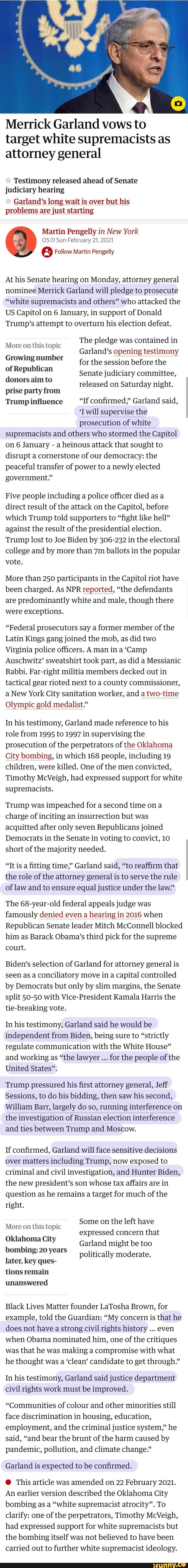 Merrick_garland memes. Best Collection of funny Merrick_garland ...