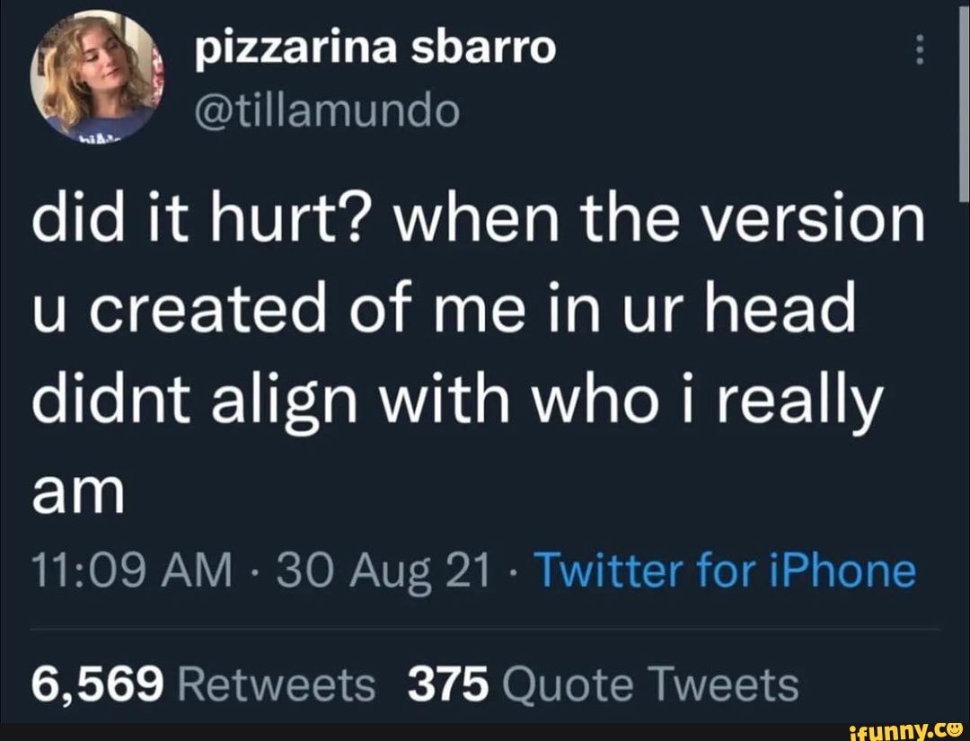 Pizzarina sbarro @tillamundo did it hurt? when the version u created of ...