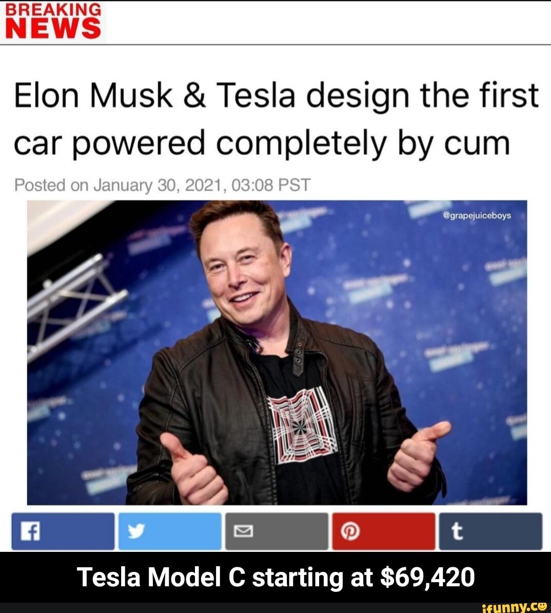 BREAKING NEWS Elon Musk & Tesla design the first car powered completely ...