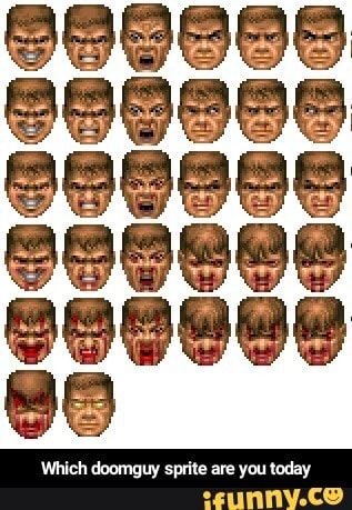 Which doomguy sprite are you today - Which doomguy sprite are you today ...