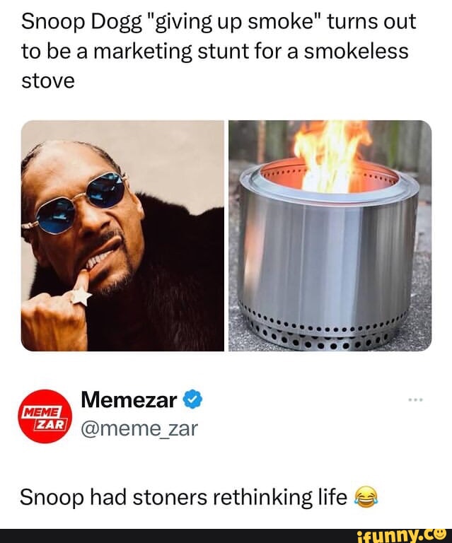 Snoop Dogg "giving up smoke" turns out to be a marketing stunt for a ...