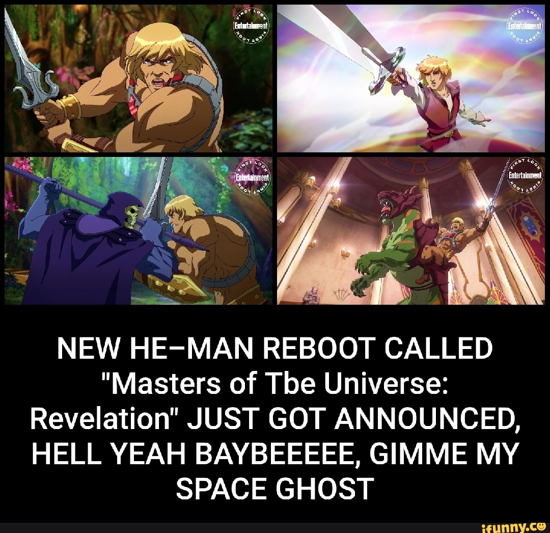NEW HE-MAN REBOOT CALLED "Masters of Tbe Universe: Revelation" JUST GOT ...