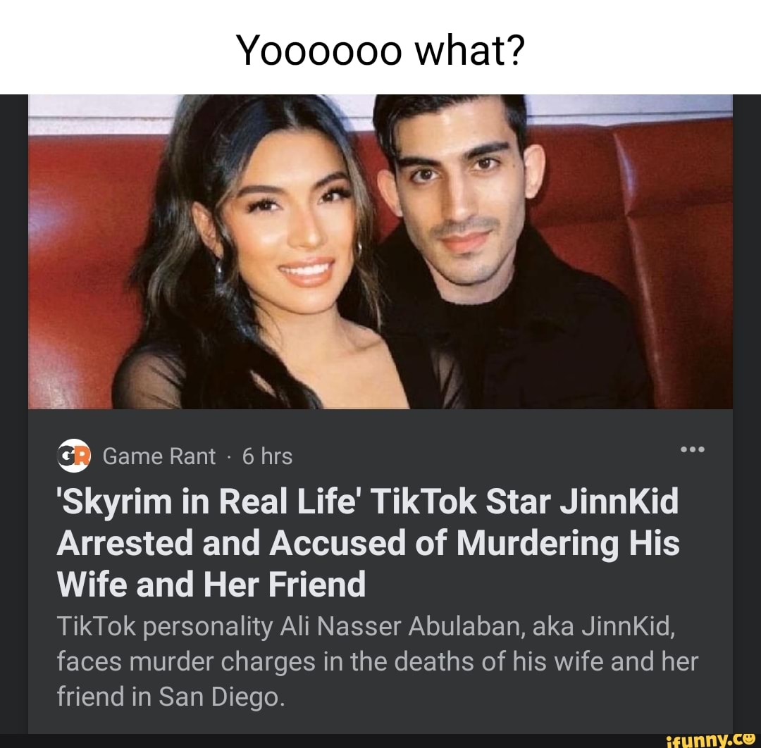 Yoooooo what? CA Game Rant - 6 hrs 'Skyrim in Real Life' TikTok Star ...