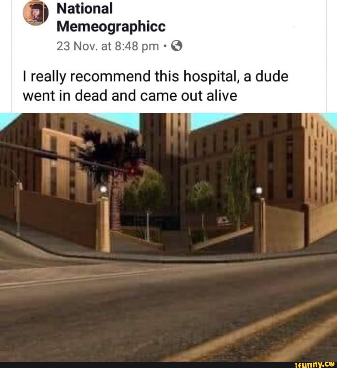 National Memeographicc 23 Nov. at pm @ I really recommend this hospital ...