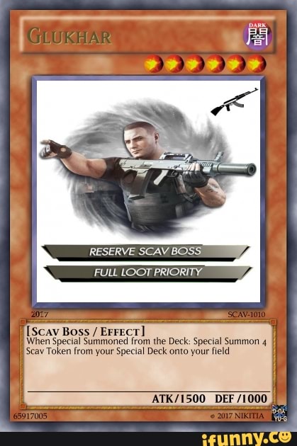 RESERVE SCAV BOSS 4 FULL LOOT PRIORITY [Scav Boss / Erect] When Special ...