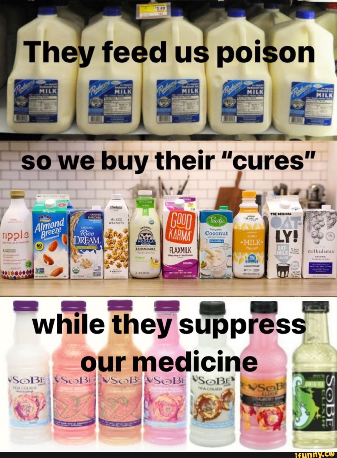He i/ while they suppress our medicine BE *Sc >BE* - iFunny Brazil