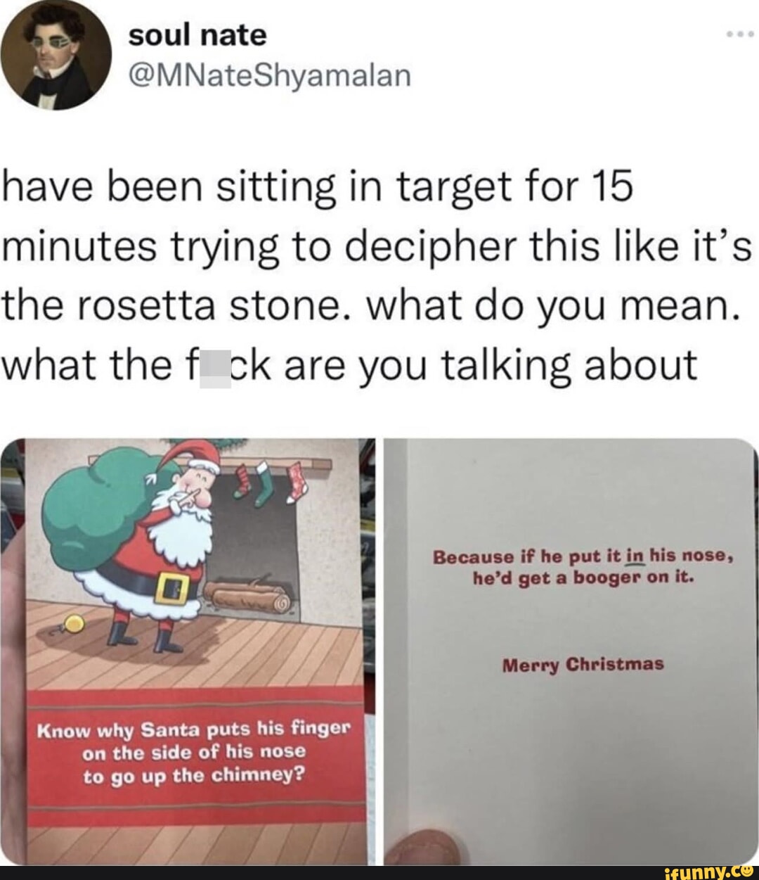 Have been sitting in target for 15 minutes trying to decipher this like ...