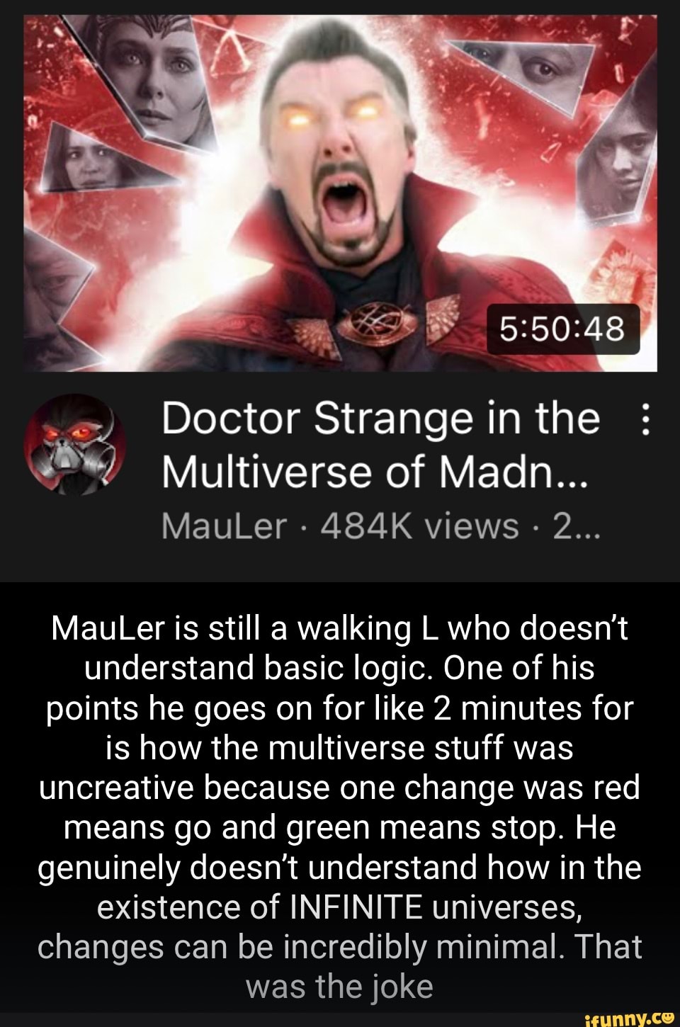 Doctor Strange in the " Multiverse of Madn... MauLer 484K views 2 ...
