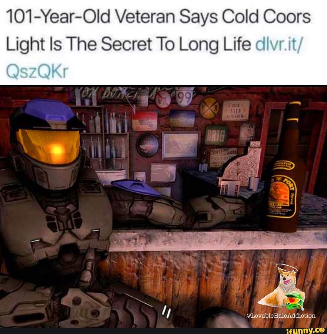 101-Year-Old Veteran Says Cold Coors Light Is The Secret To Long Life ...