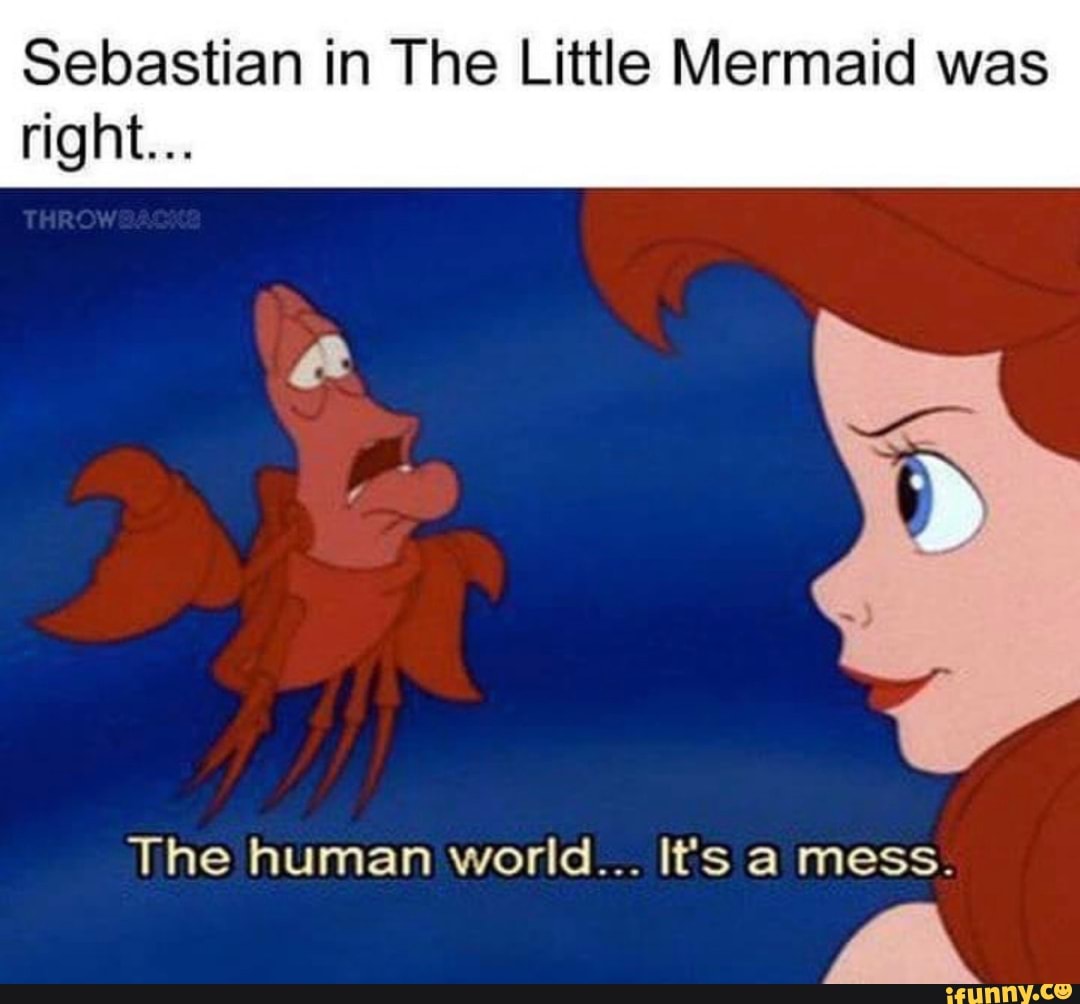 Little Mermaid Sebastian Memes