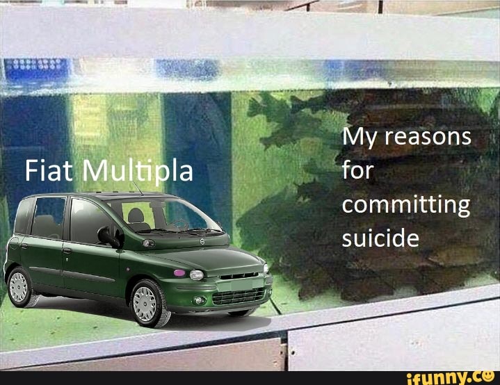 Fiatmultipla memes. Best Collection of funny Fiatmultipla pictures on ...