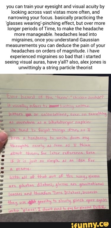 You can train your eyesight and visual acuity by looking across vast ...