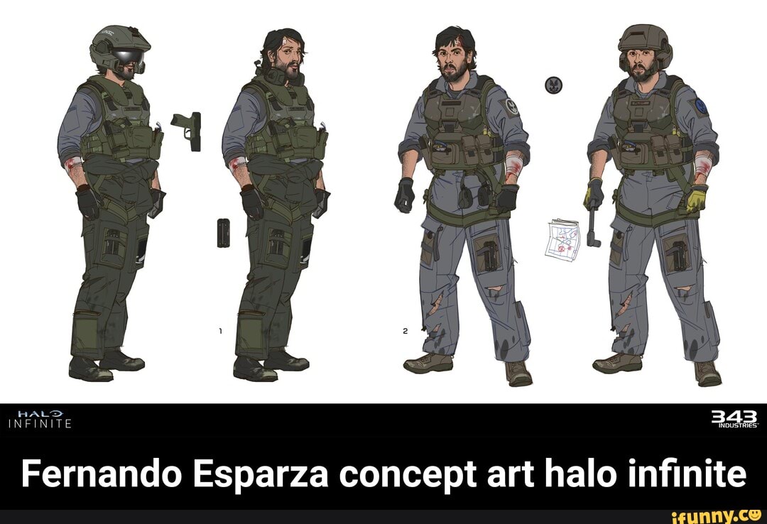 HALD INFINITE Fernando Esparza concept art halo infinite - Fernando ...