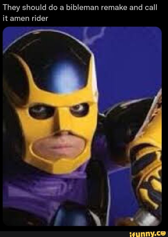 Bibleman memes. Best Collection of funny Bibleman pictures on iFunny