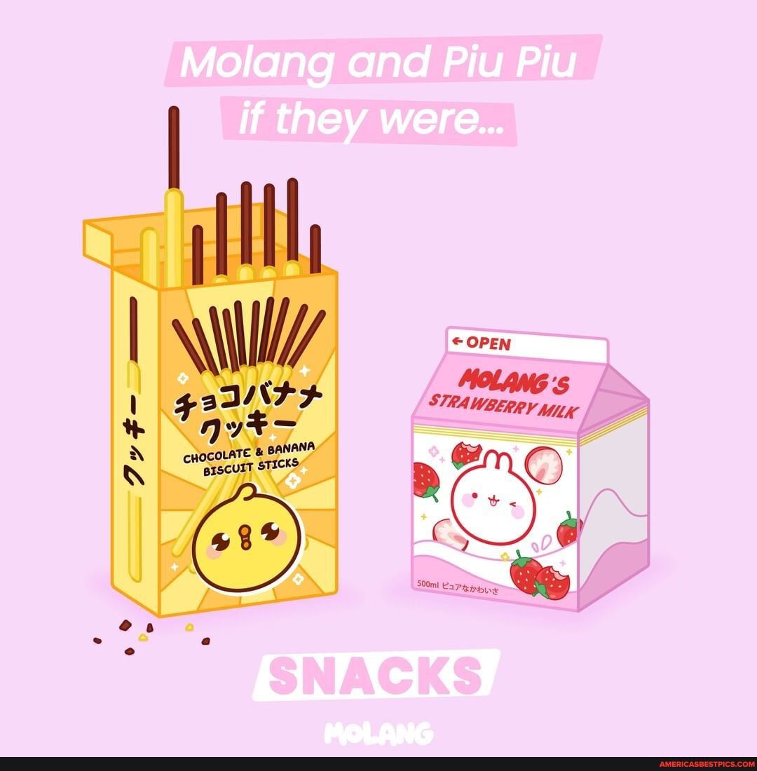 This snack is a need - Molang and Piu Piu if they were... OPEN rs ...