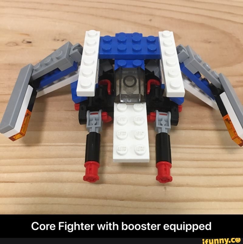 Core Fighter with booster equipped - Core Fighter with booster equipped ...