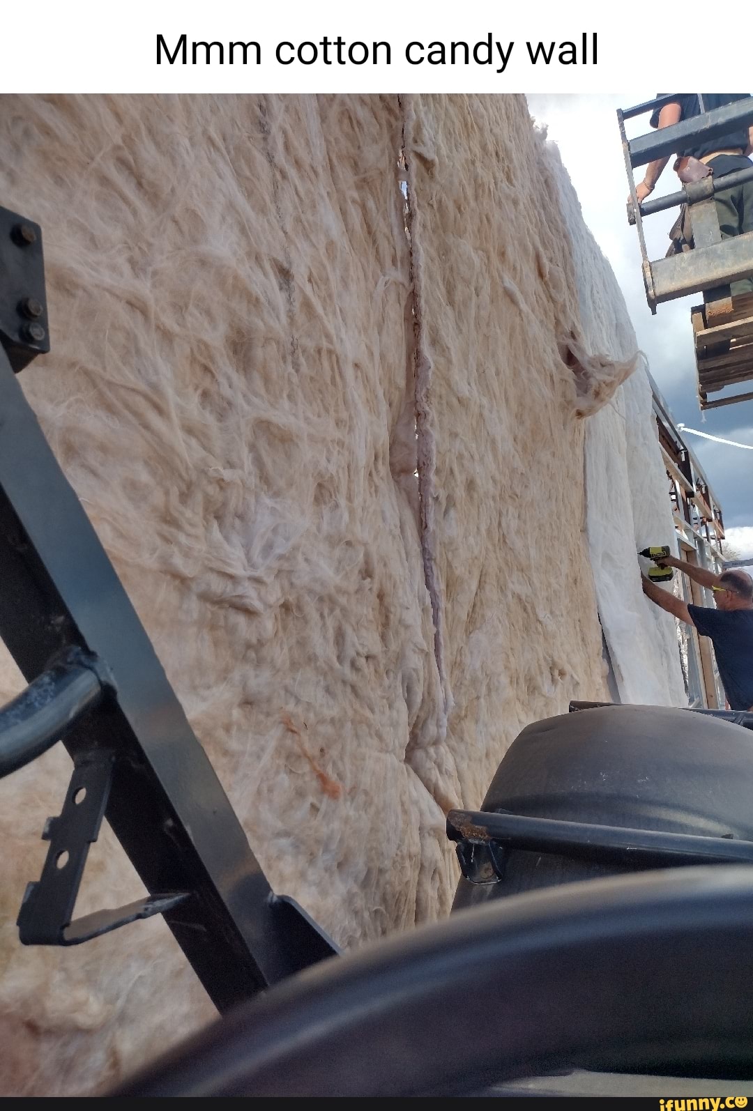 Mmm cotton candy wall - iFunny