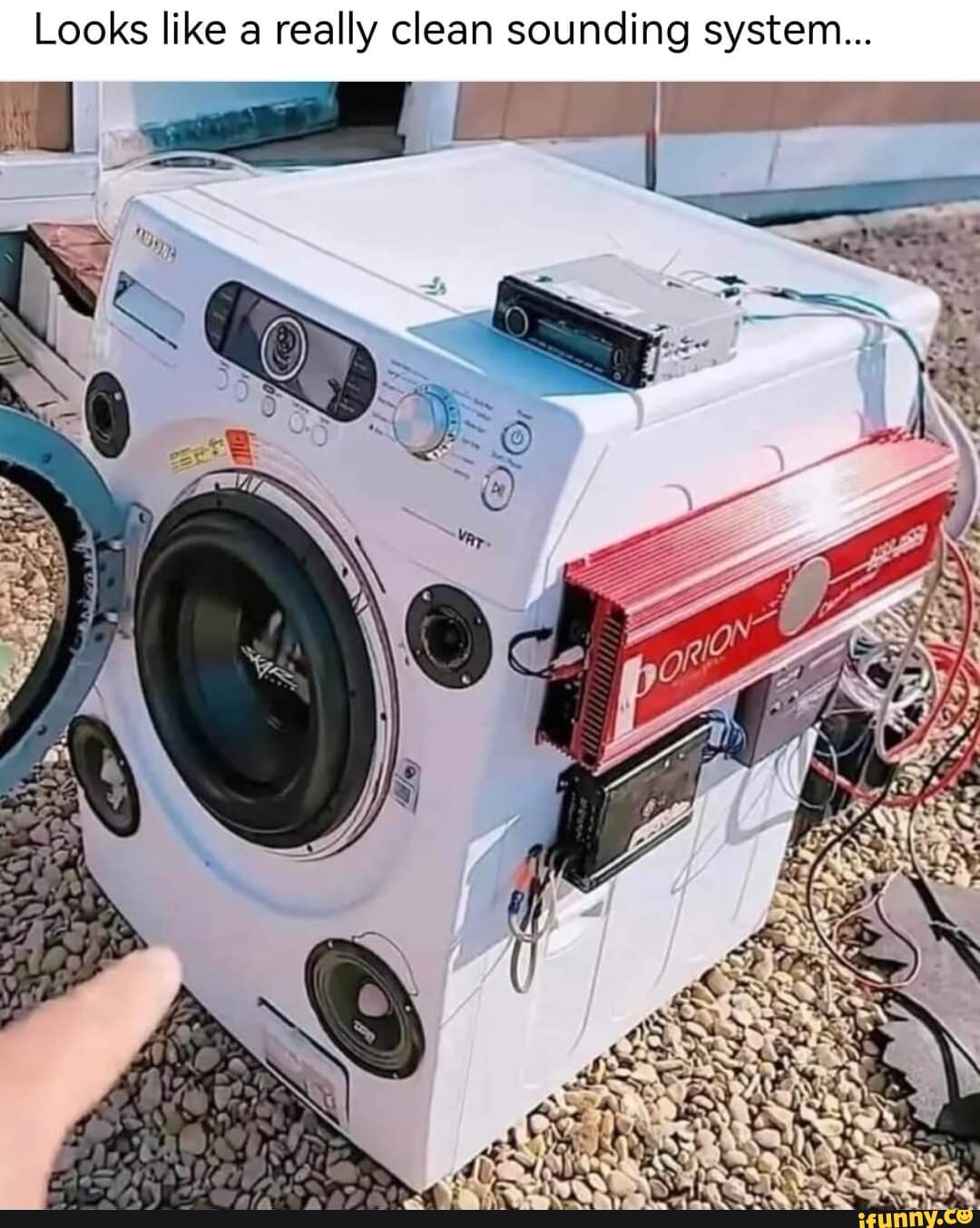 Looks like a really clean sounding system... - iFunny