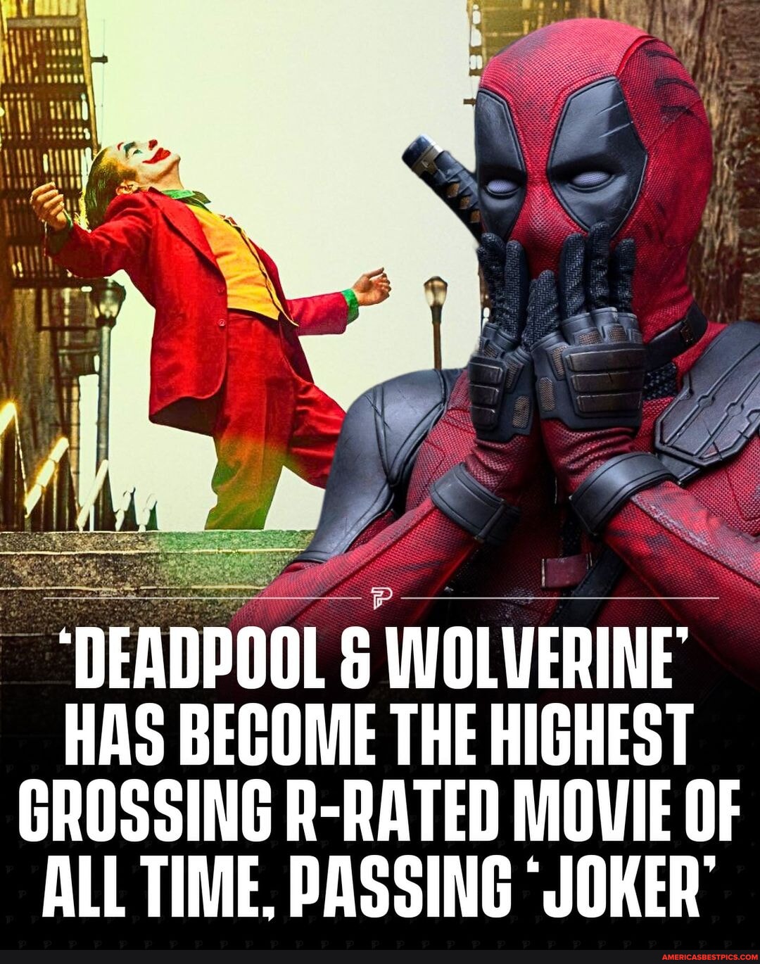 ‘DEADPOOL & WOLVERINE’ has now surpassed ‘Joker’ globally and became ...