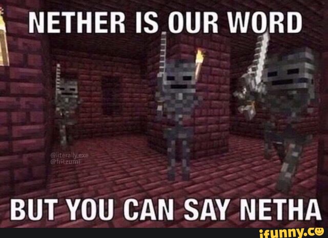 NETHER IS.OUR WORD RIT VOI CAN SAV NETHA - iFunny